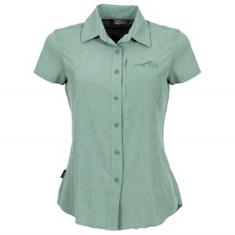 First Ascent Ladies Luxor Short Sleeve Shirt - Drifters Adventure Centre